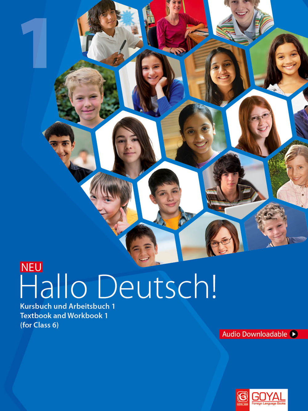 Hallo Deutsch 1 Textbook + Workbook (Audio Downloadable) | Goyalpublishers