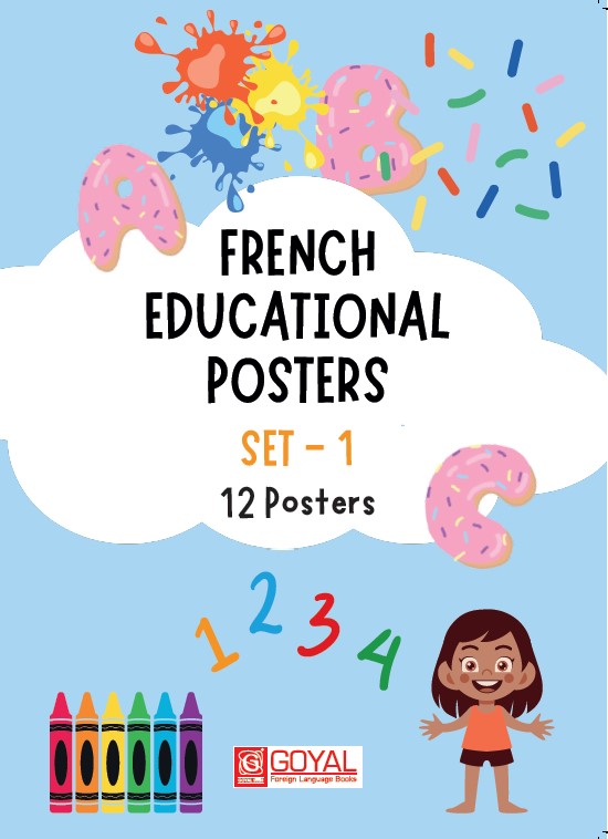 French Educational Posters Set 1 | Goyalpublishers